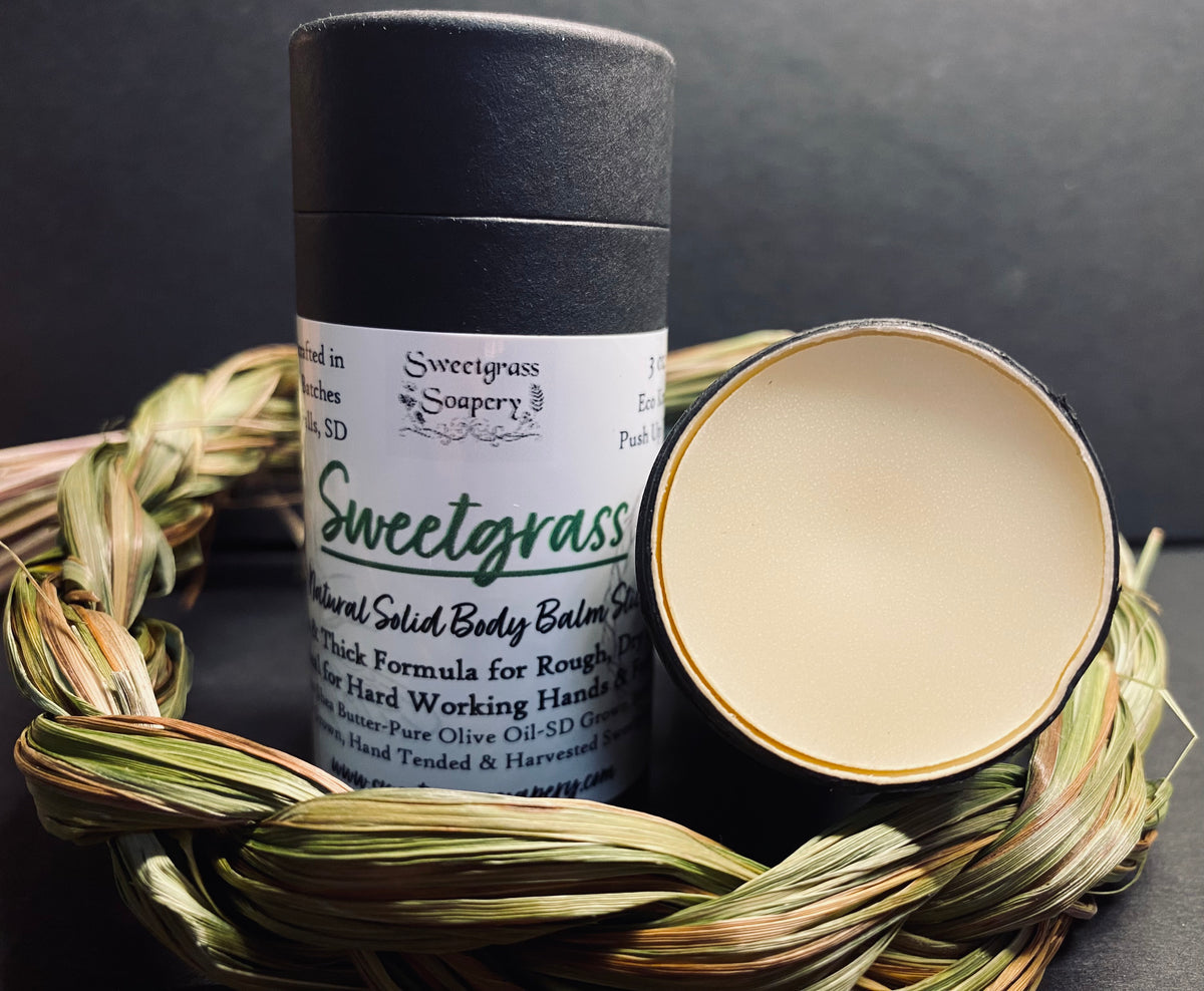 Sweetgrass - Body Balm Stick – Sweetgrass Soapery