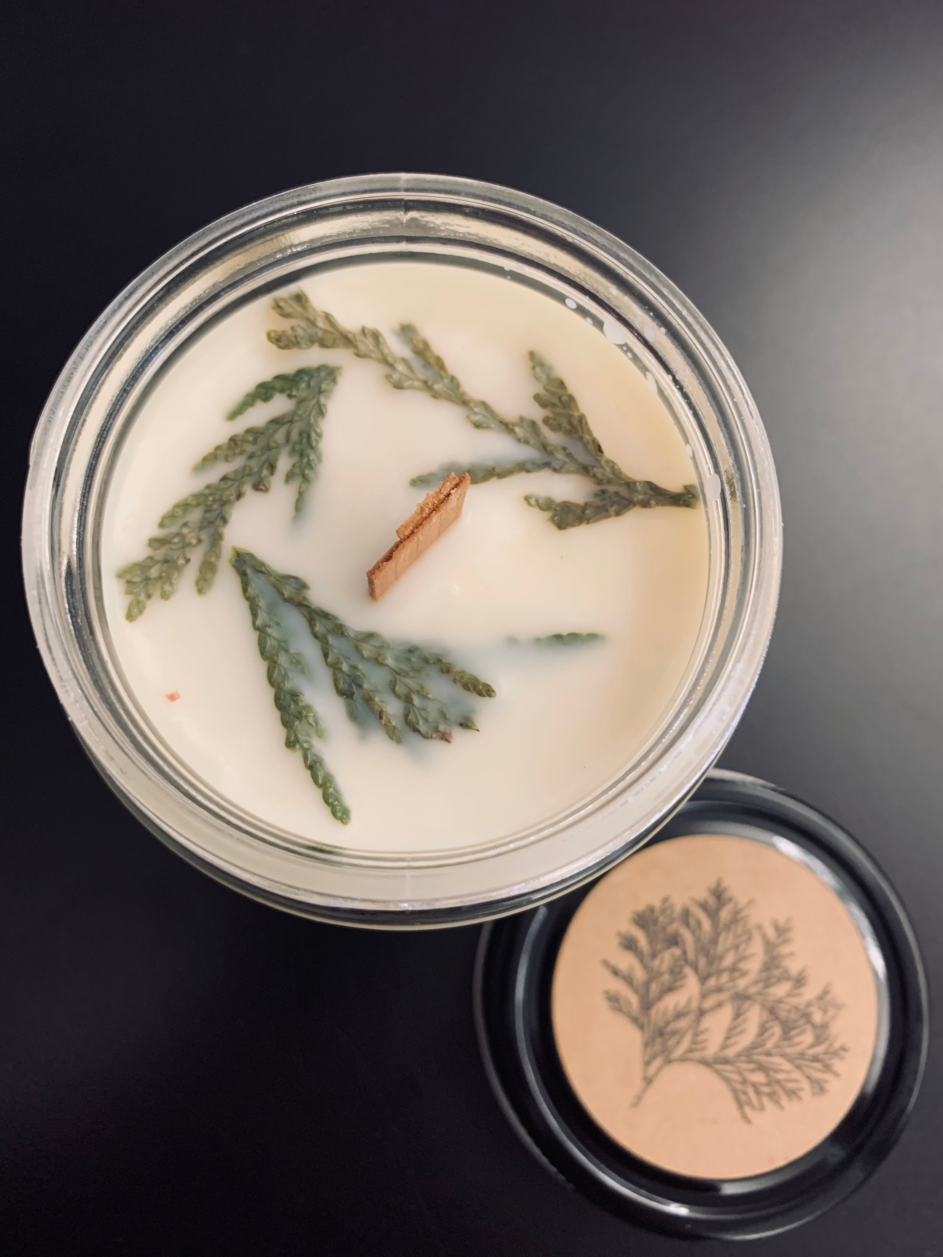Herbal Wax Candles – Sweetgrass Soapery